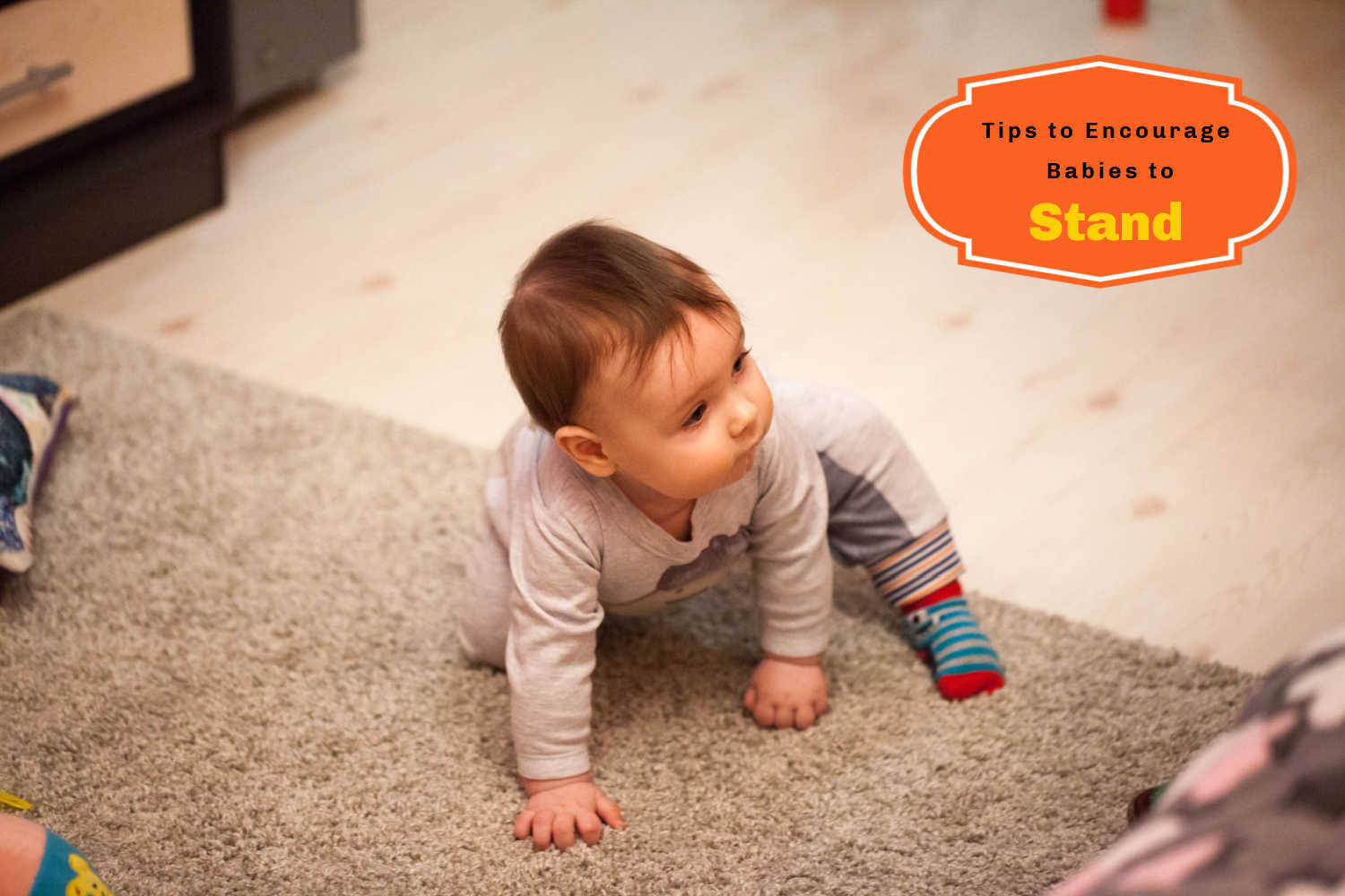 Top 5 Tips to Encourage Babies to Stand - Being The Parent